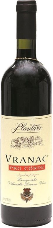 🍷 Вино Plantaze, Vranac "Pro Corde" купить в интернет магазине Вина ...