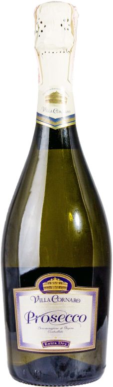 Вино игристое Villa Cornaro Prosecco DOC Extra Dry белое сухое 0.75 л ...
