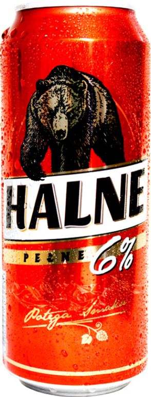 Упаковка пива Halne Jasne Pelne 6% 0.5 л x 24 шт - купить Пиво Halne в ...