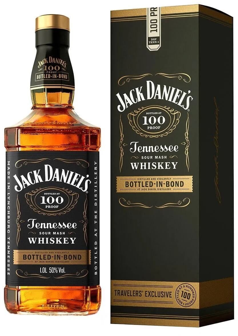 Виски Jack Daniel's Bottled In Bond 1 л - купить Виски Jack Daniel's в ...
